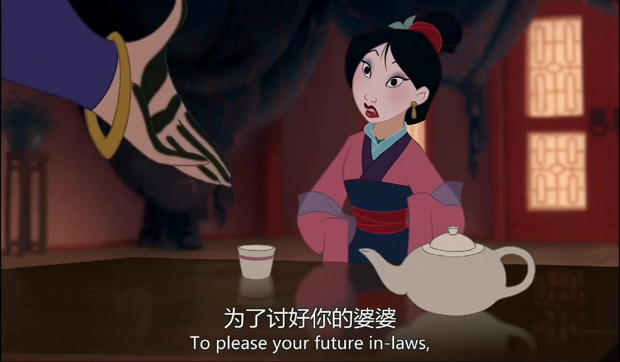 花木兰片段-无人声版英文配音素材