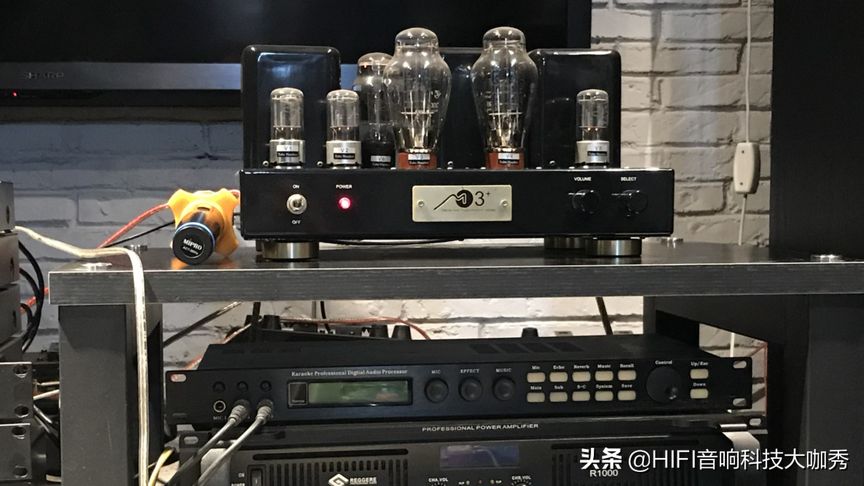 300B单端推BOSE ds100试听,6寸的喇叭,低频却出乎意料的好