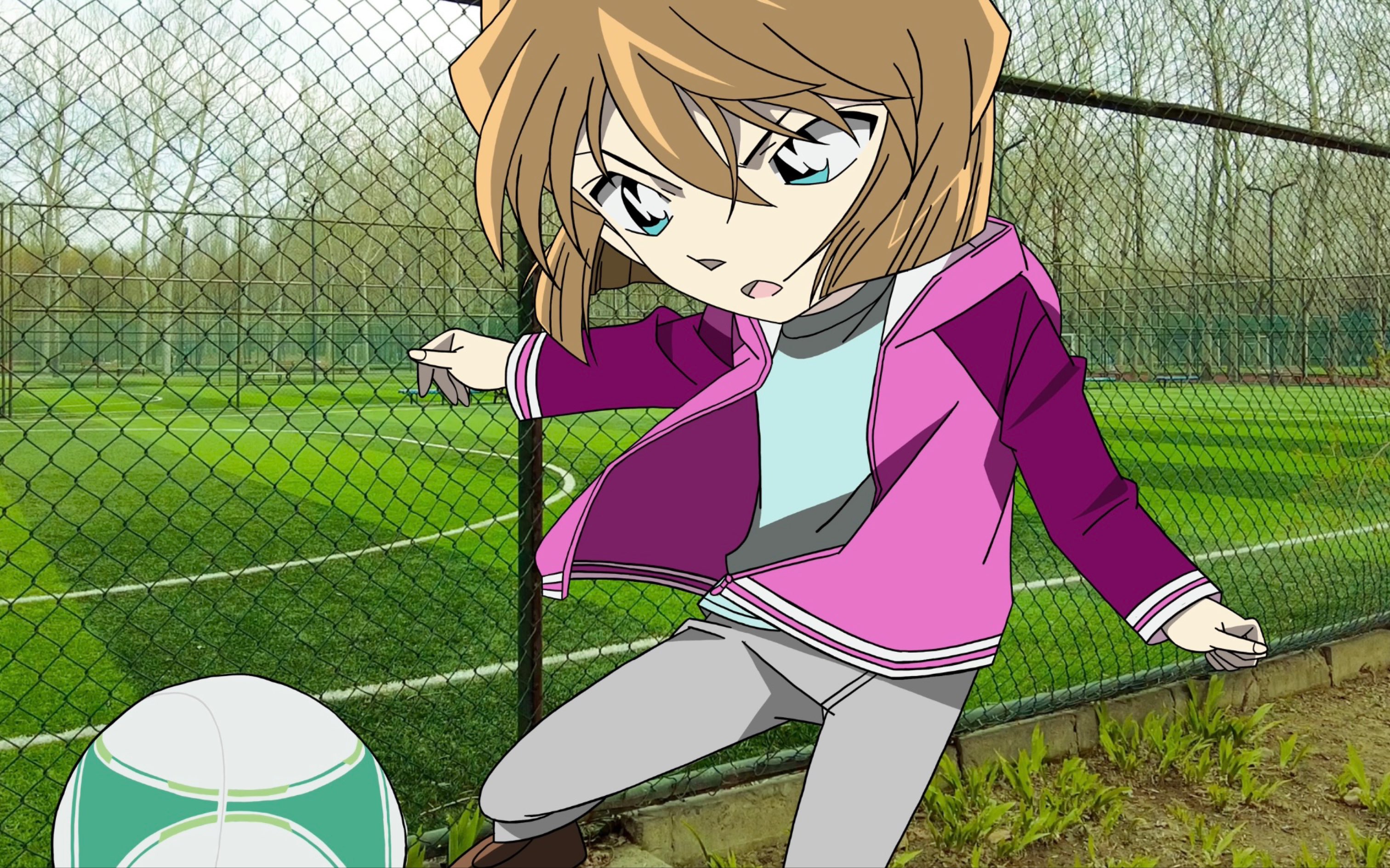 【名侦探柯南M16】踢足球的帅气哀酱