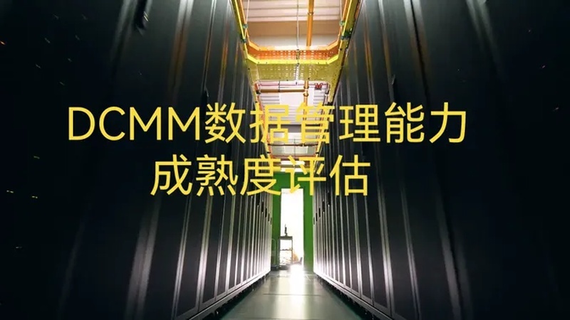 DCMM数据管理能力 成熟度评估