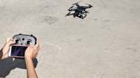 X35无人机不敢用,无法起飞,一飞就倒,上推就飞歪了,不敢飞