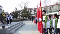 汪清三中清明节扫墓活动
