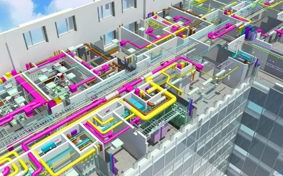 Revit mep机电零基础入门到实战全套教程 BIM水暖电三大专业训练营...