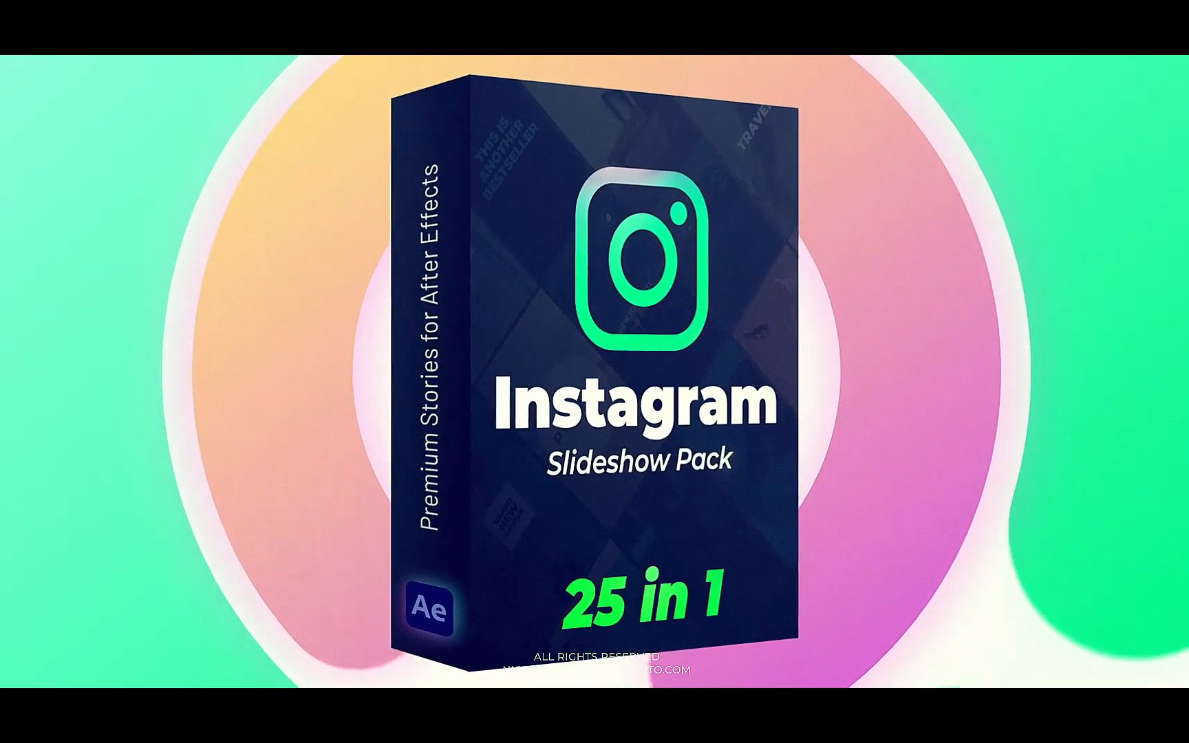 AE模板-25套竖屏快闪视频模板企业公司商务团队人物介绍产品介绍...