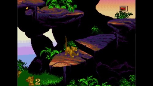 狮子王 模拟器游戏试玩 The Lion King,同名动画片的游戏