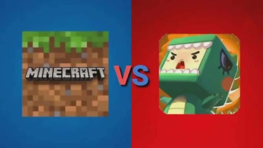 我的世界VS迷你世界,这两个世界各有不同