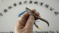 烁蒂 牙科齿科 进口不锈钢 正畸钳 V停止曲钳 弯制钳