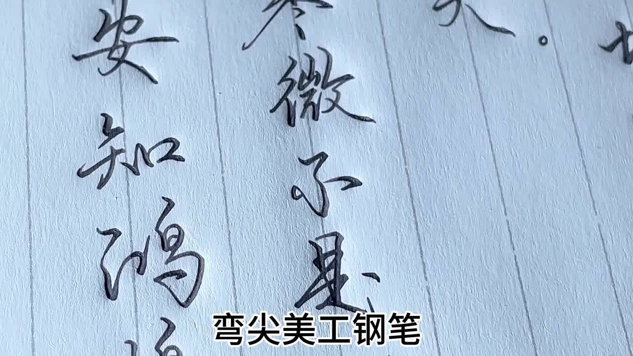 想写钢笔字的可以闭眼入!
