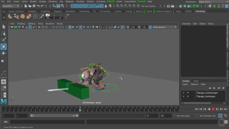 Maya2017角色动画-加快动画工作流程