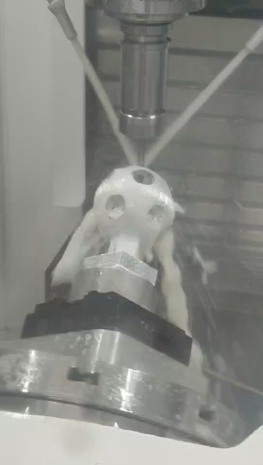 学员五轴产品加工#cnc加工中心 #机加工 #五轴加工 #ug数控编程 #五...