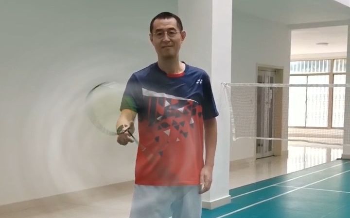 AE制作的快速旋转的羽毛球拍欣赏(点赞过百立即发教学视频)