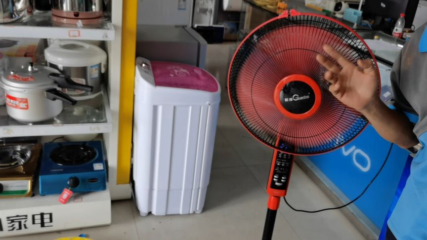 原来换电机这么简单,换了电机后和新风扇一样