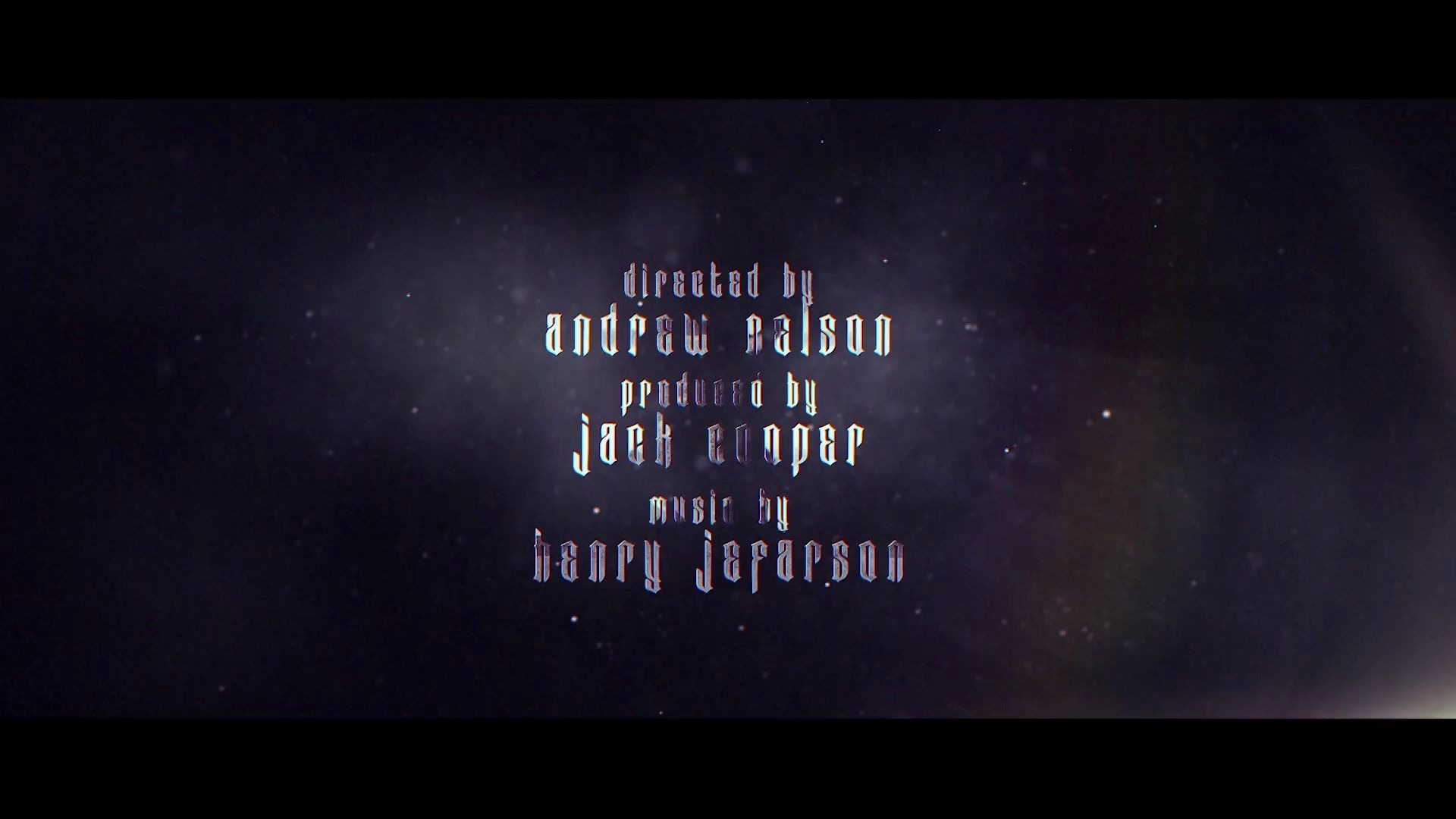 pr电影结尾演员表效果视频模板