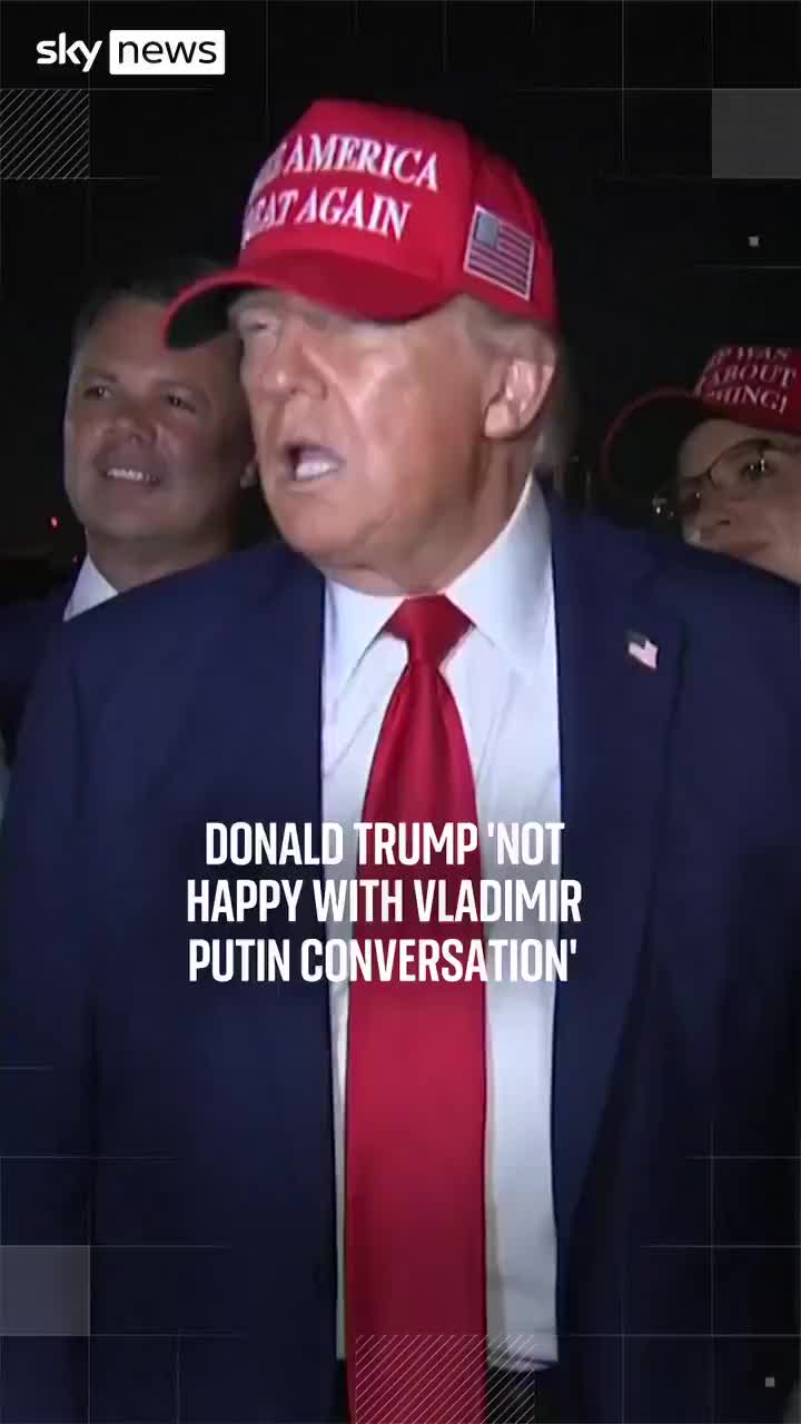 ߔ�特朗普表示他对普京“感到失望”,并称普京无意结束战争。 ߔ�...