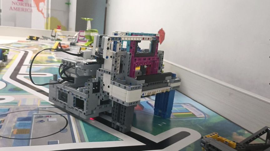 #乐高ev3编程教学 #机器人编程 #乐高fll CARGO CONNECT