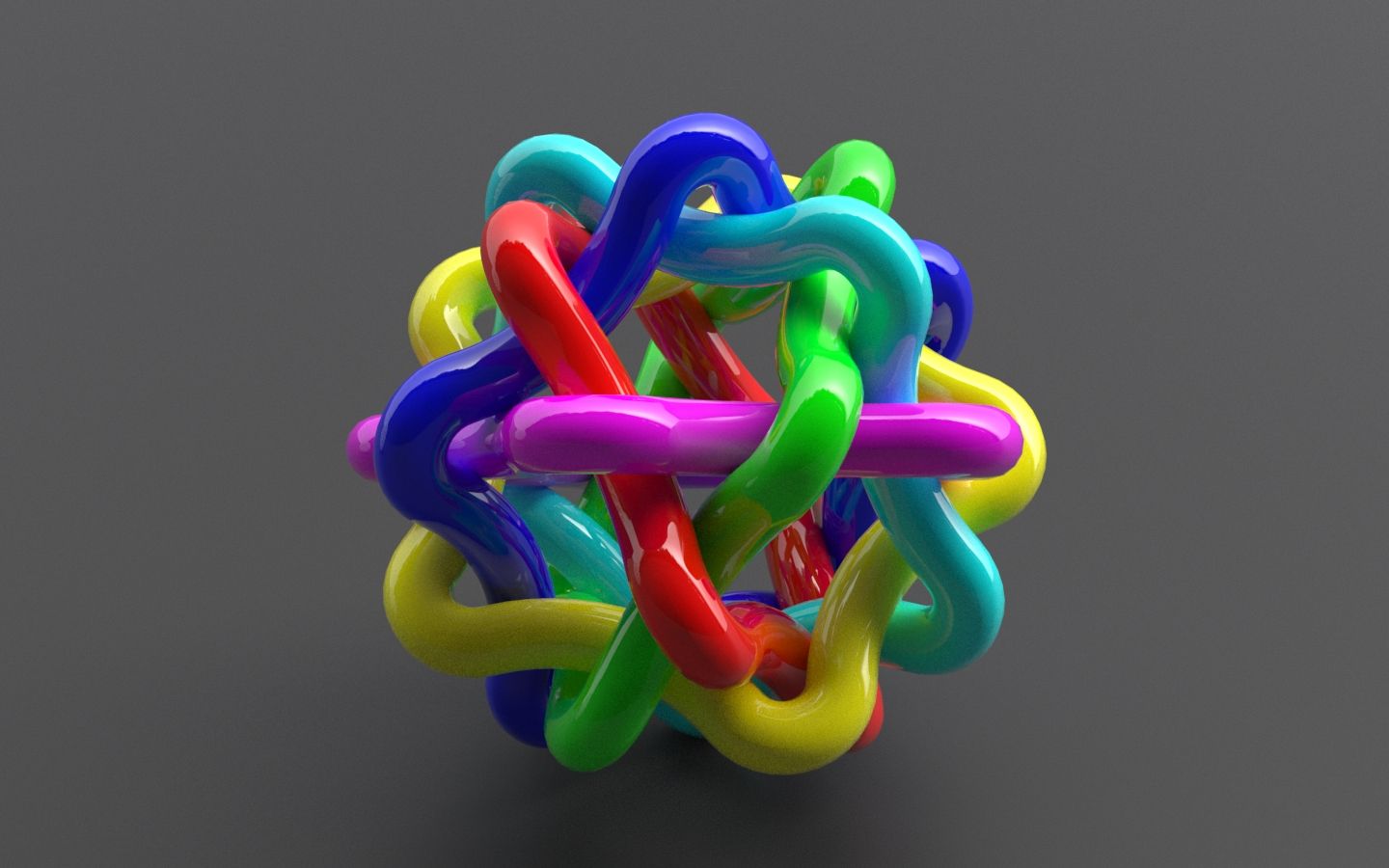 3DMAX建模-编织五角星
