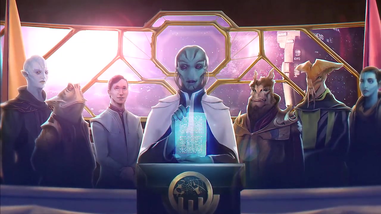 联邦玩法大增强?《群星》新DLC“星海联邦”正式公开 不战而屈人之兵