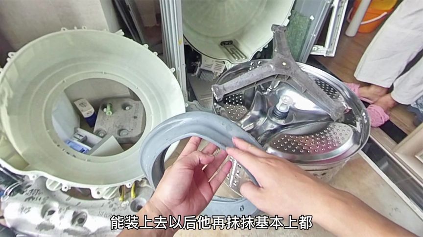 全拆清洗滚筒洗衣机,清洗过一年多的洗衣机,还会不会很脏?