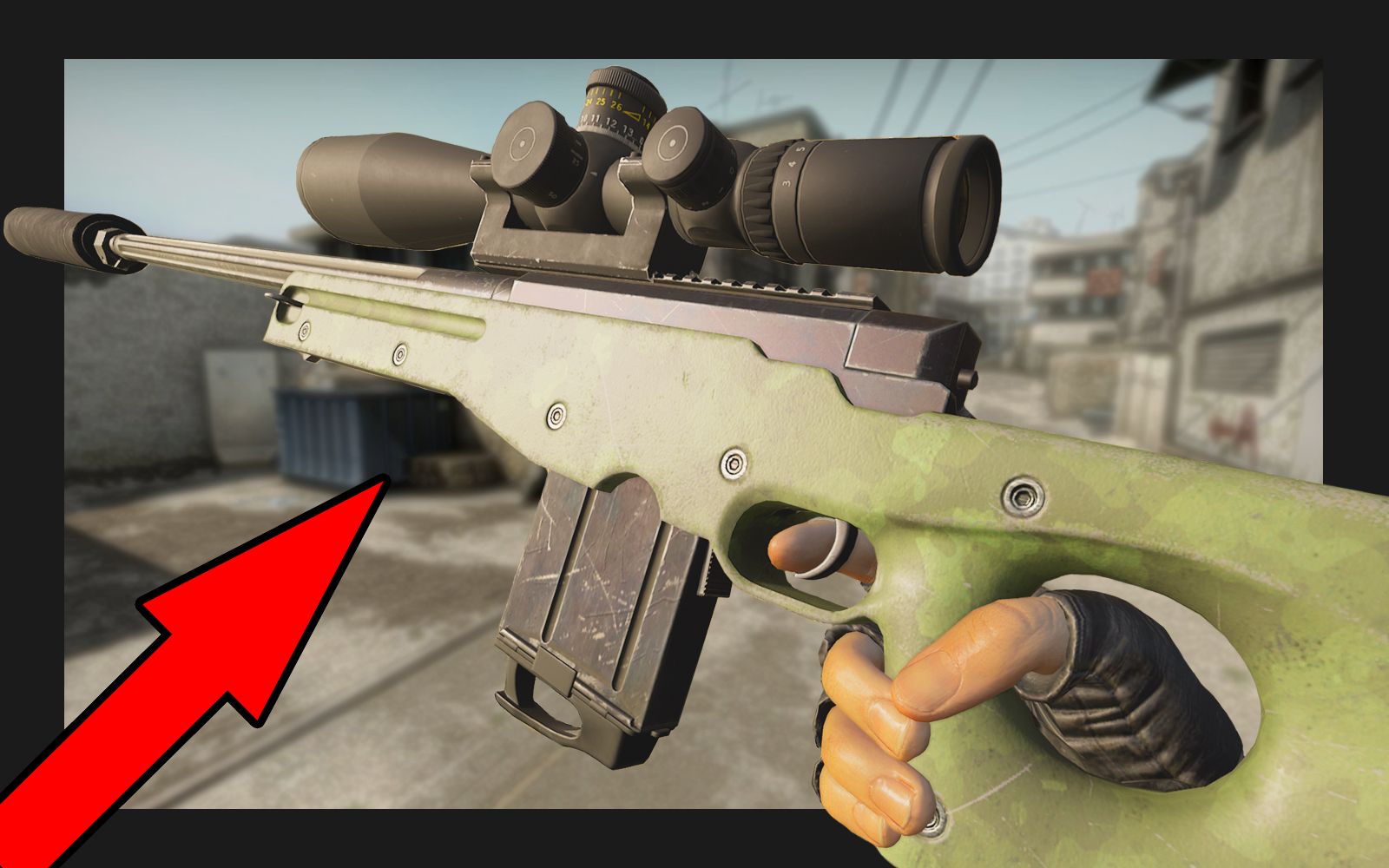 为什么AWM在每个游戏里都是最强栓狙?【大东】