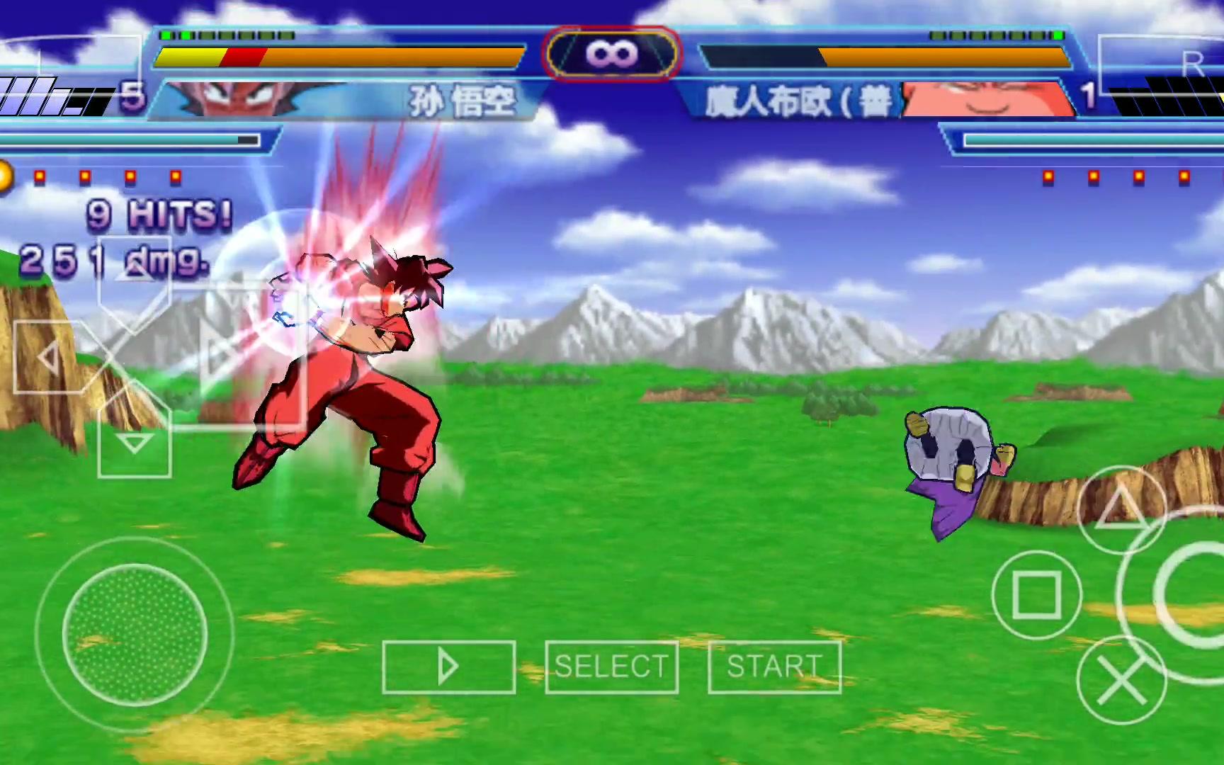 ppsspp《龙珠Z真武道会2》部分究极必杀技演示