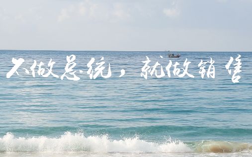 No12.不做总统,就做销售,销售到底是做什么的?颠覆你的想象