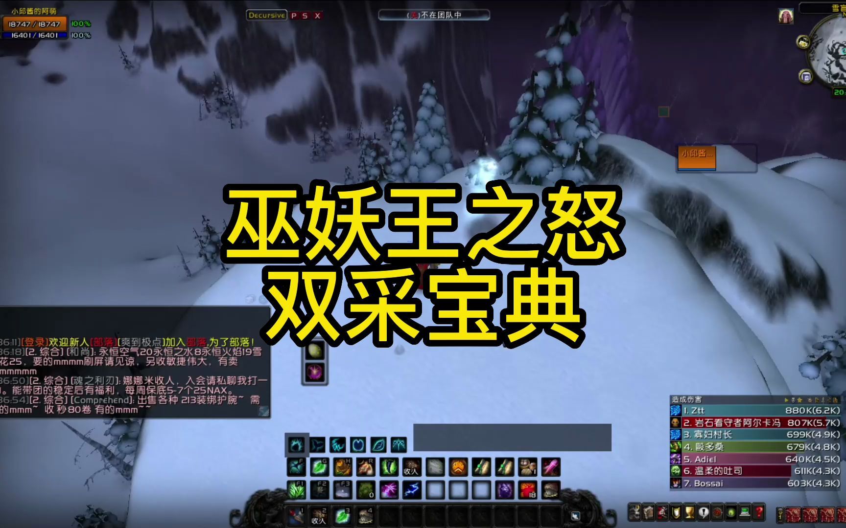 巫妖王之怒双采宝典_演示