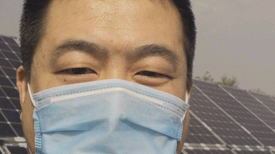 涿州光伏发电,河北航刚新能源科技有限公司,回访客户。