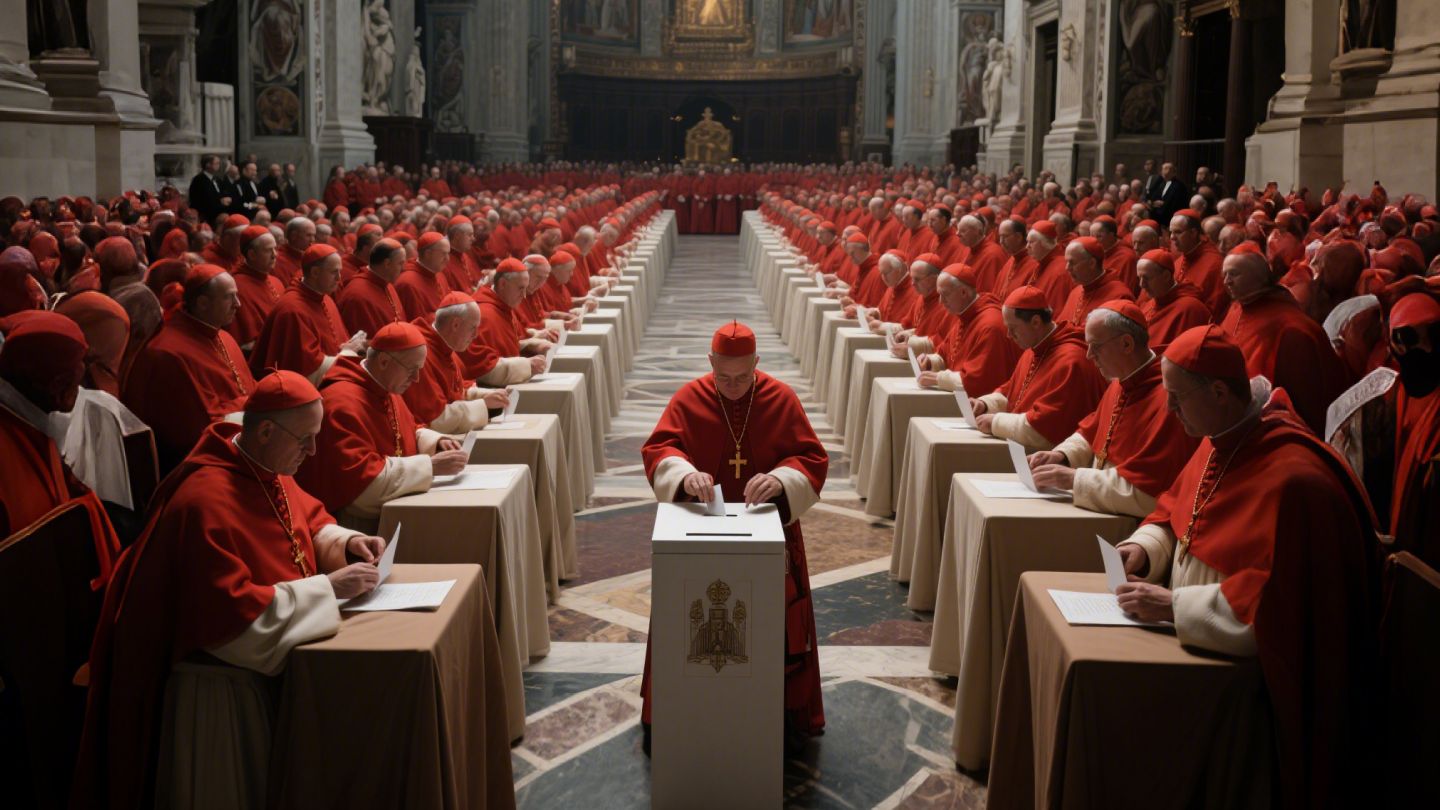 秘密会议,5分钟告诉你教宗是如何选举出来的?