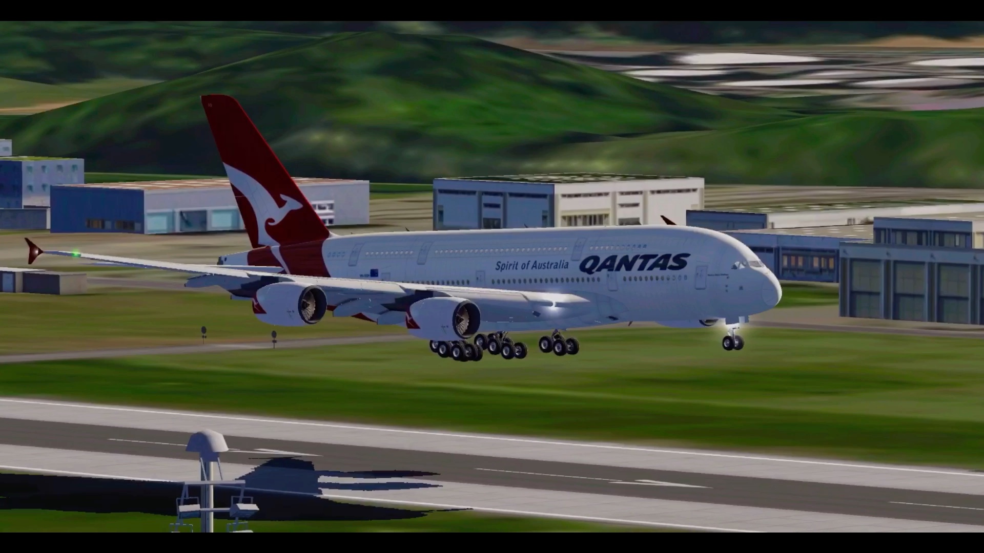 【aerofly】用手机玩飞模-苏黎世机场宽体机特辑