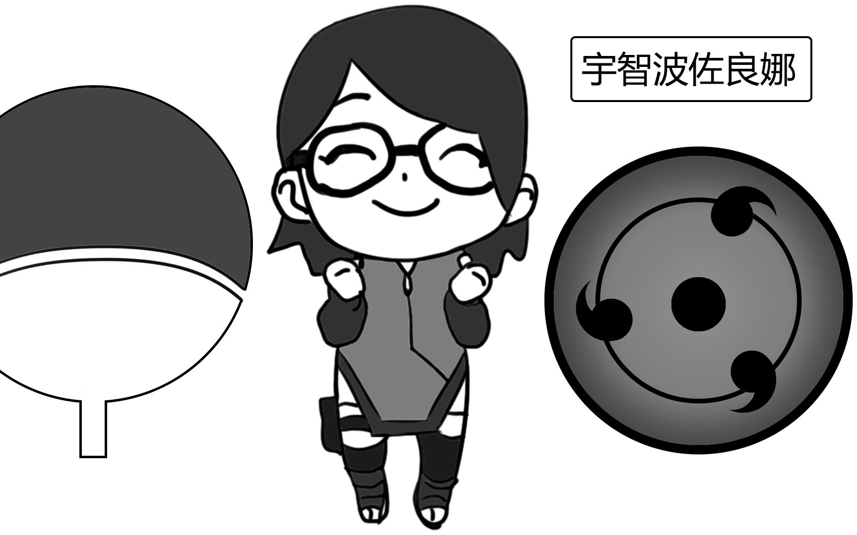 PS笔记:快速制作三勾玉写轮眼