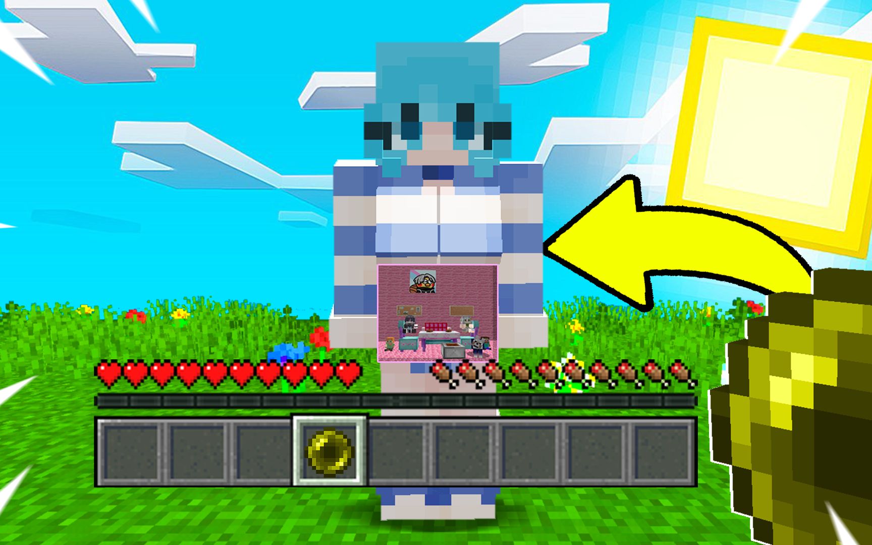 MC当玩家可以进入女玩家身体?_游戏热门视频