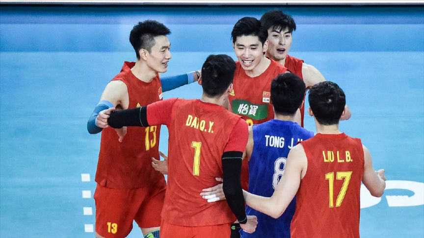 直播回放:中国男排3-1胜卡塔尔男排,晋级奥运会落选赛决赛