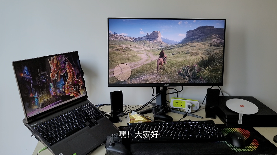 联想拯救者外接4k屏显示器体验感受,并不推荐外接4k打游戏刷新率太...