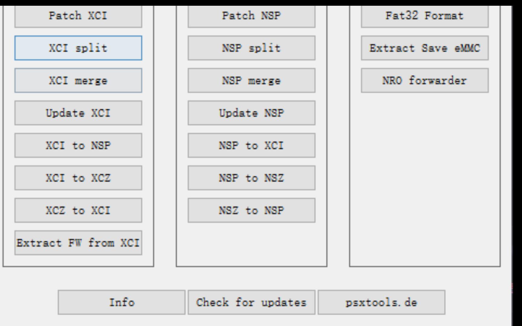 分享 Switch游戏文件 格式转换器 sak