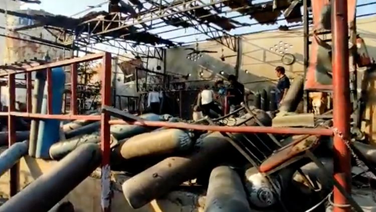 雪上加霜!印度制氧厂发生氧气瓶爆炸事故至少3死8伤