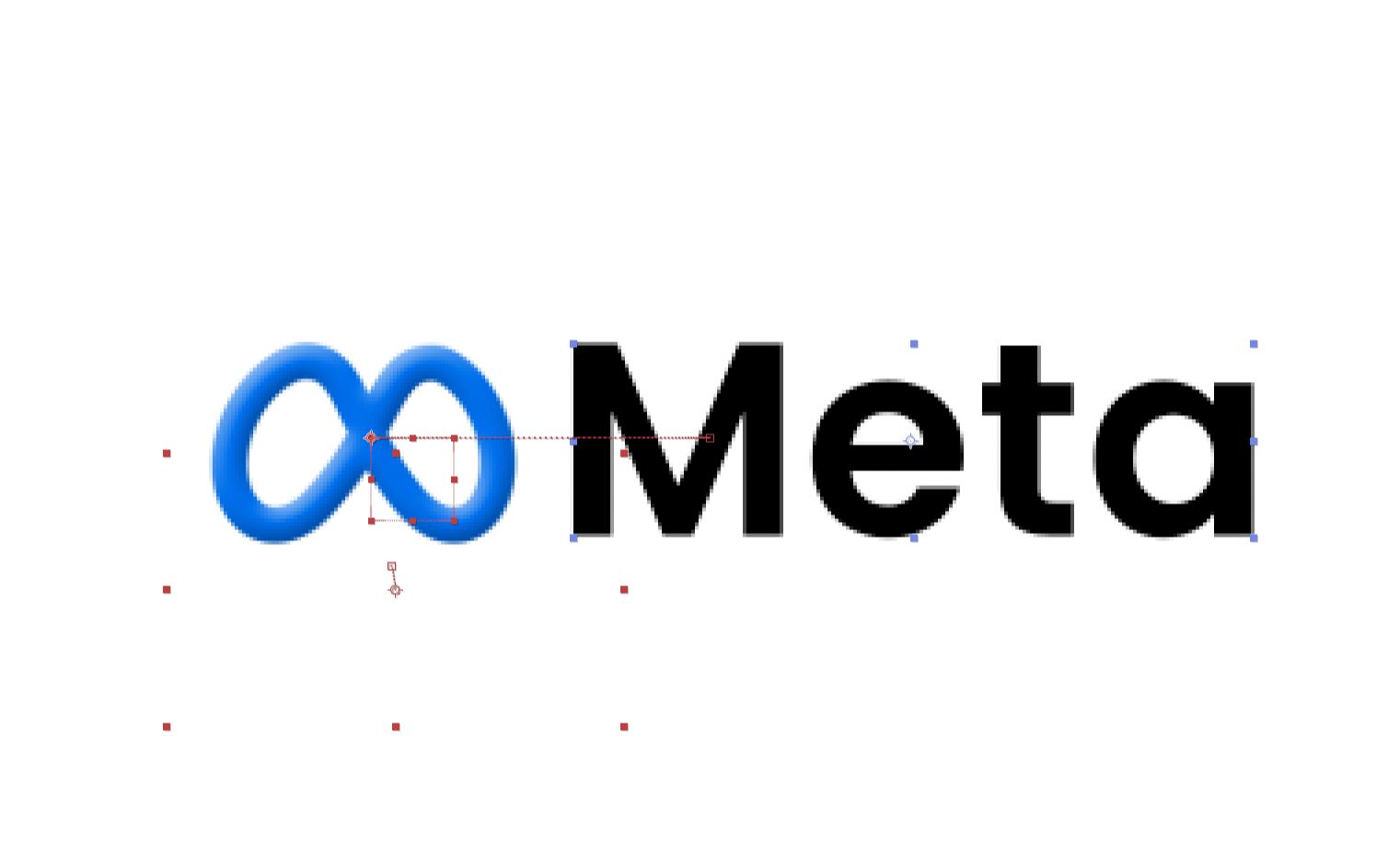 【纯AE】Meta logo动画
