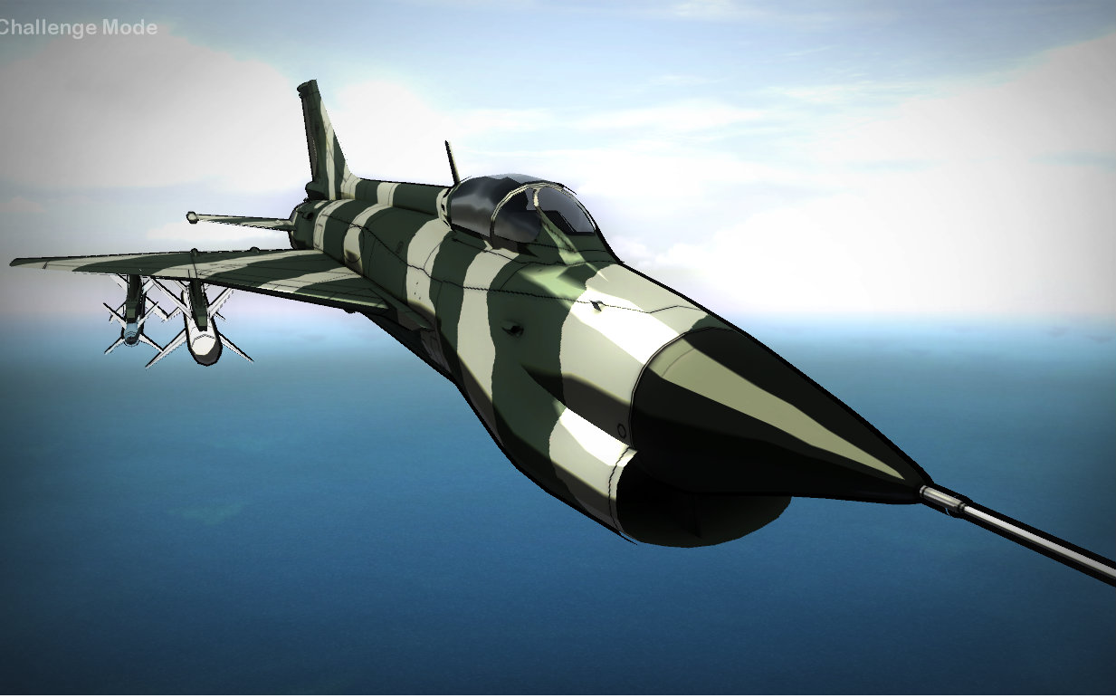 【Vector Thrust】中距弹大战驱护舰(J-7FS-2挑战)