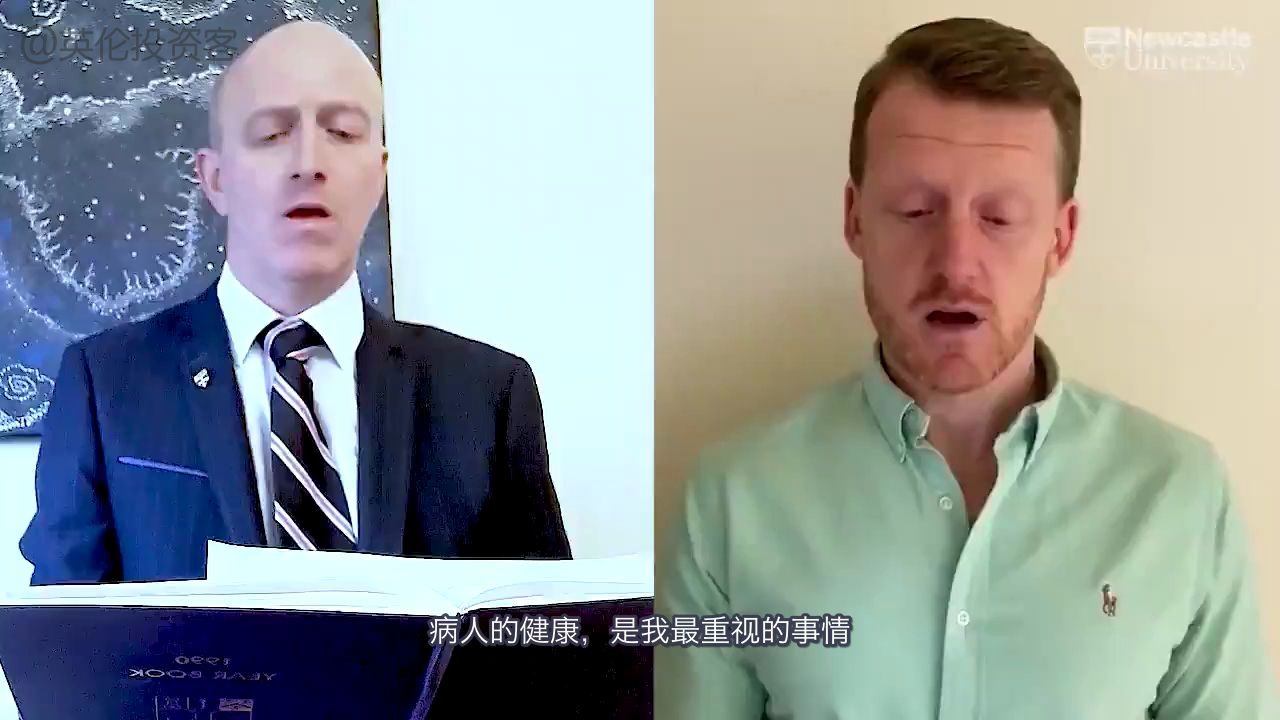 泪奔!英国纽卡斯尔大学宣布,所有医学生提前毕业,加入战斗