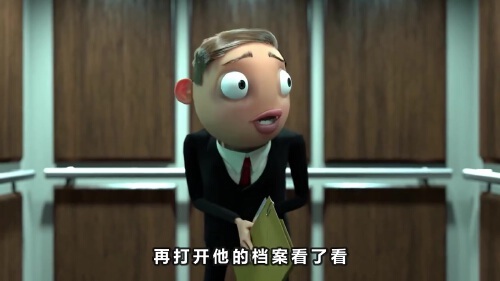 诡异的电梯居然没有楼层按钮,只有笔和本子动画动画解说脑洞