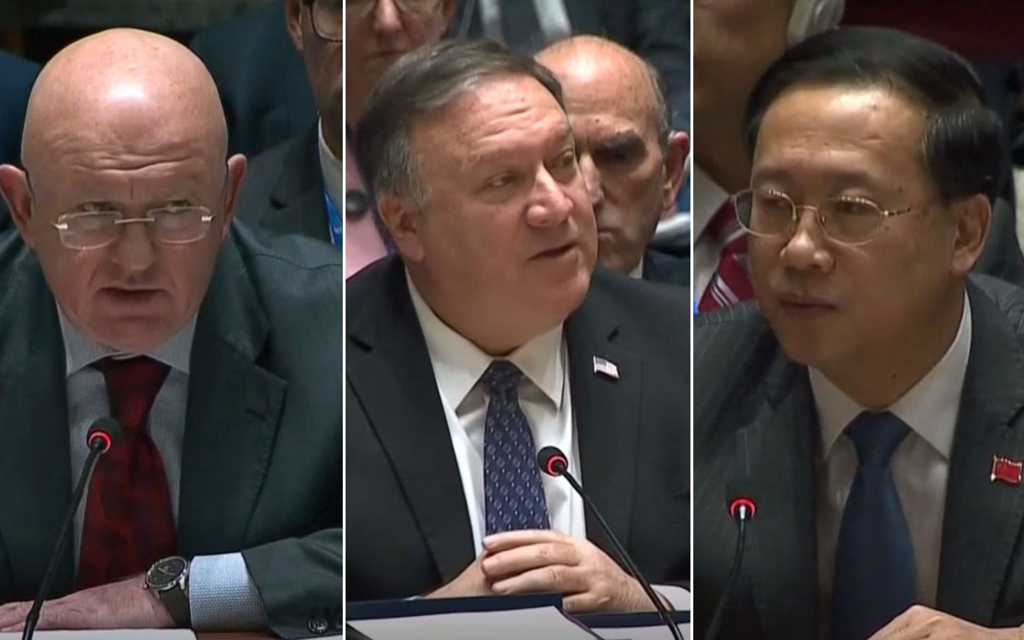 今日份联合国“唇枪舌战”:中俄VS美国