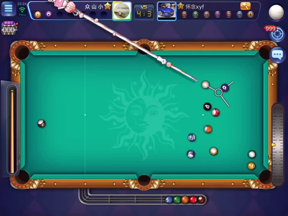 很多朋友说喜欢这一段,单独发一下,谢谢支持#台球 #腾讯桌球