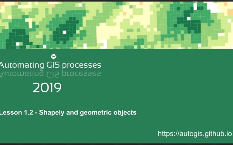 AutoGIS 2019 Lesson 1.2 Shapely and geometric objects