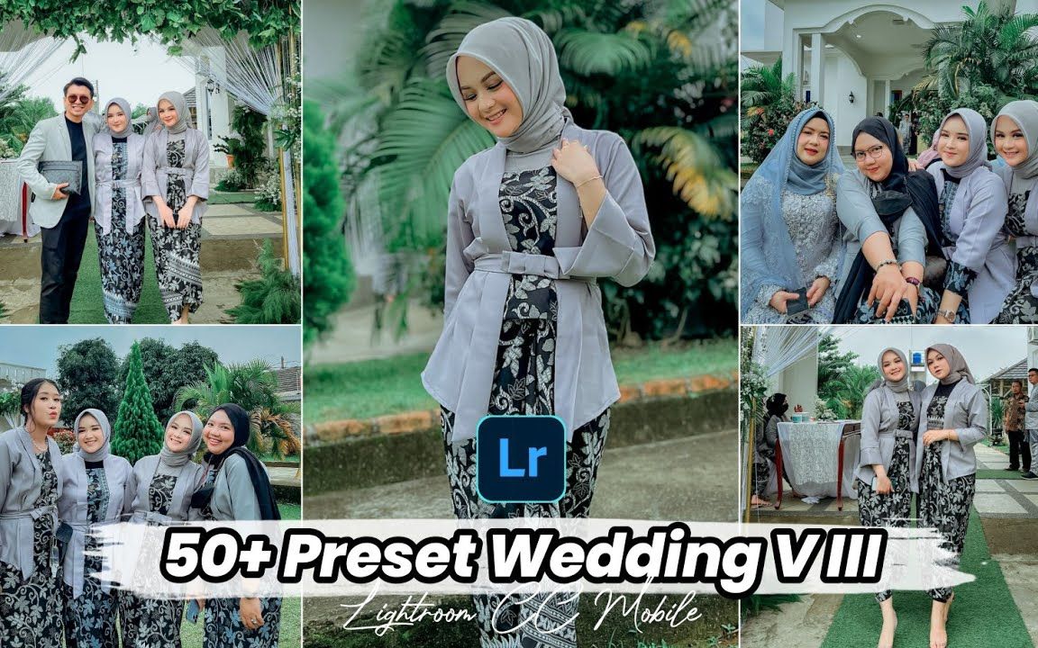 50款INS风格婚礼随拍摄影后期调色教程,LR/PS预设/手机滤镜下载!