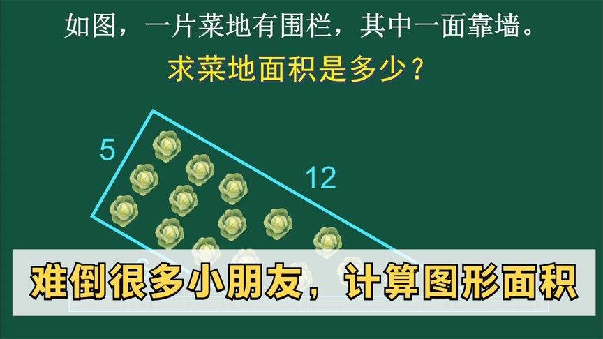 三年级暑假作业,难倒了很多同学,如何计算不规则图形面积?