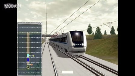 模拟火车MSTS CRH1进站