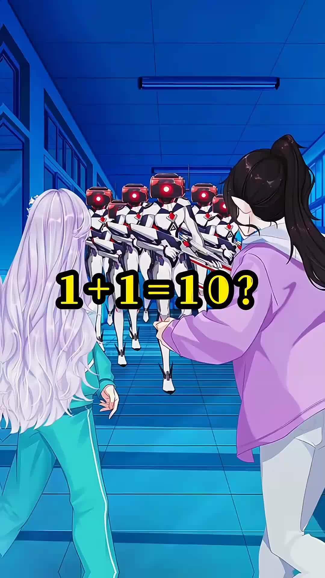 为什么说1加1等于10?