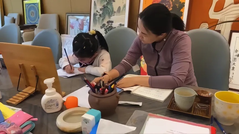 期中考试也线上了,各自家长监考,特殊时期的特殊经历……