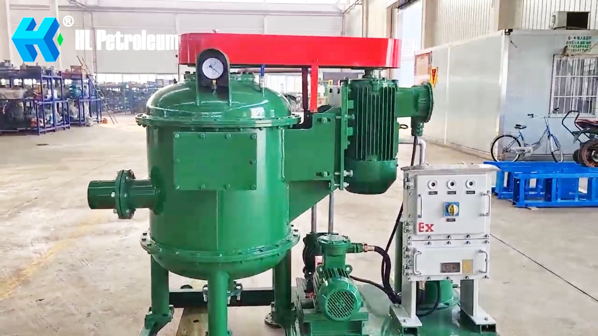 钻井液真空除气器