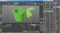 C4D R15快速入门视频教程 09 切刀 熨烫 穿孔