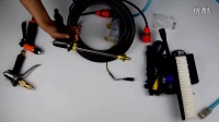汽车刷车水泵 车载12V电动洗车器 家用高压清洗机 220v便携式套装